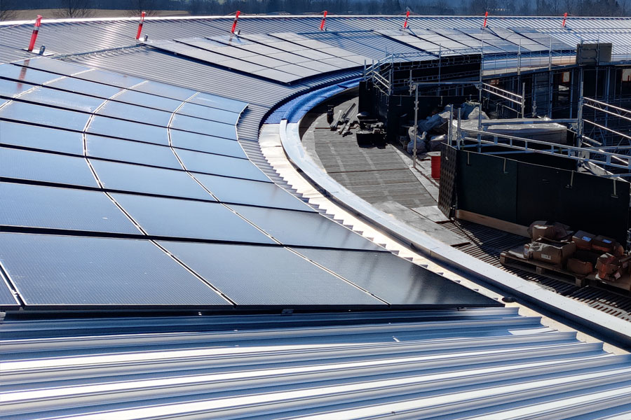 FA-PV Kalzipdach PV-Montagesystem DICONAL®